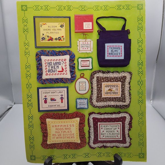 Faye Raye Stitcheries | Office | Vintage Cross Stitch Patterns Motto ...